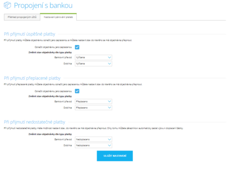 Propojení s bankou je tady. S novinkou od Shoptetu urychlíte odbavení ...